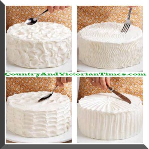 Icing On The Cake – Different Styles | Country & Victorian Times