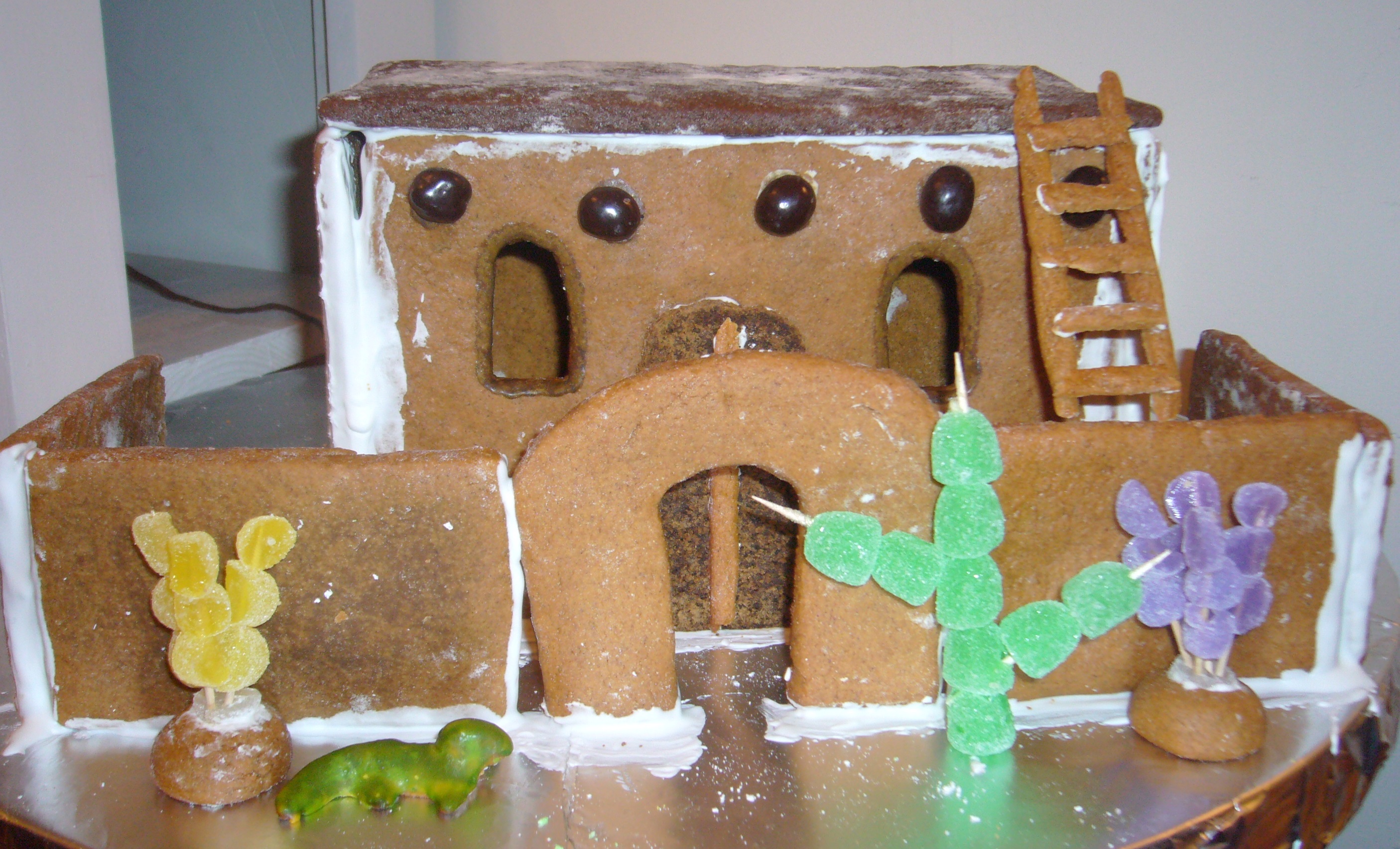 Pueblo Gingerbread House Style