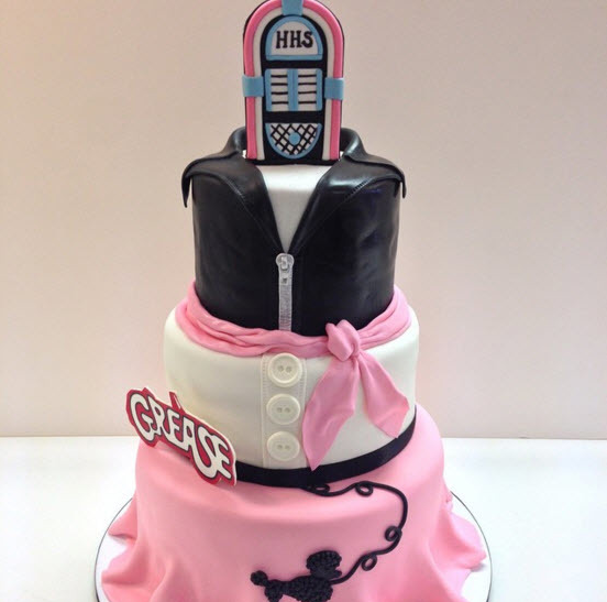 Grease Movie Inspired Cake | Country & Victorian Times